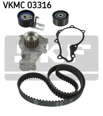 Triger Seti Pompalı 2Xkasnak 1Xkayış SKF VKMC03316 OEM : 1608747480 ...