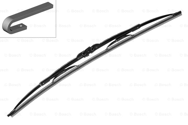 Silecek Süpürgesi Arka 168-ForTwo 34.00 Arka 34.00 BOSCH 3397004755 OEM ...