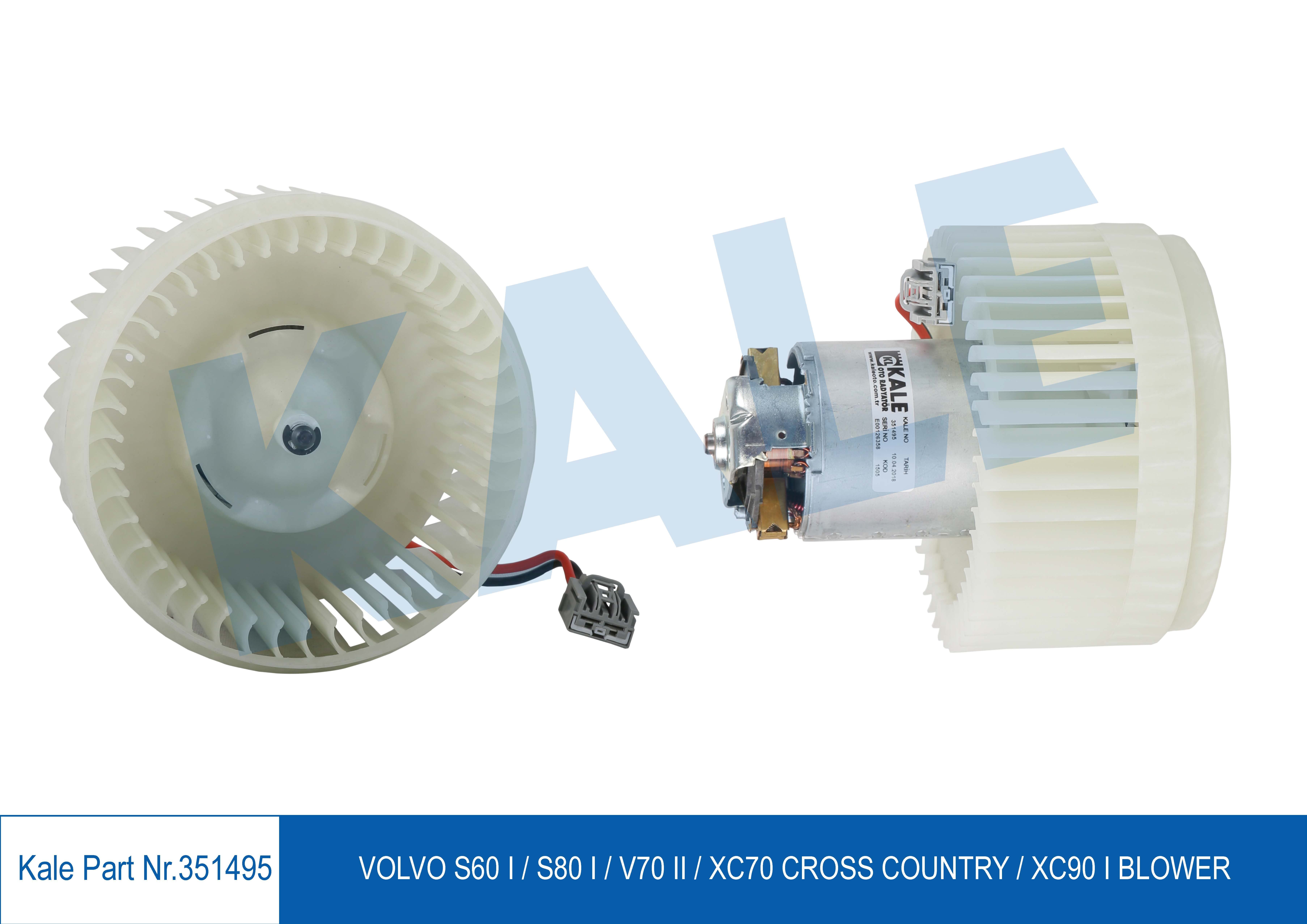 Kalorıfer Motoru KALE RADYATOR 351495 OEM : 31320392 | Parbulo.com ...